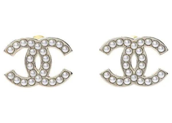 Chanel Pearl Cc 2021 Earrings - Gold