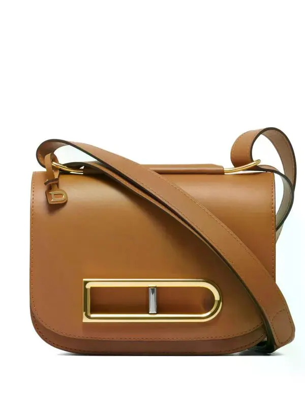Delvaux Lingot Leather Shoulder Bag - Neutrals