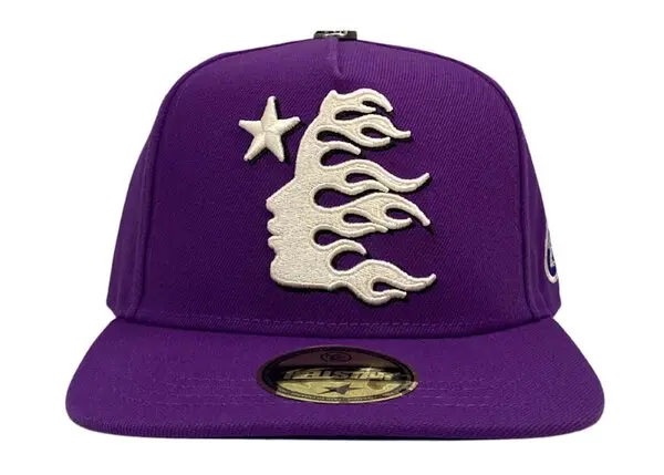 HELLSTAR Og Logo Fitted 59fifty Hat - Purple