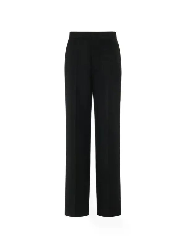 MAISON MARGIELA Straight-leg Virgin Wool Trousers - Black