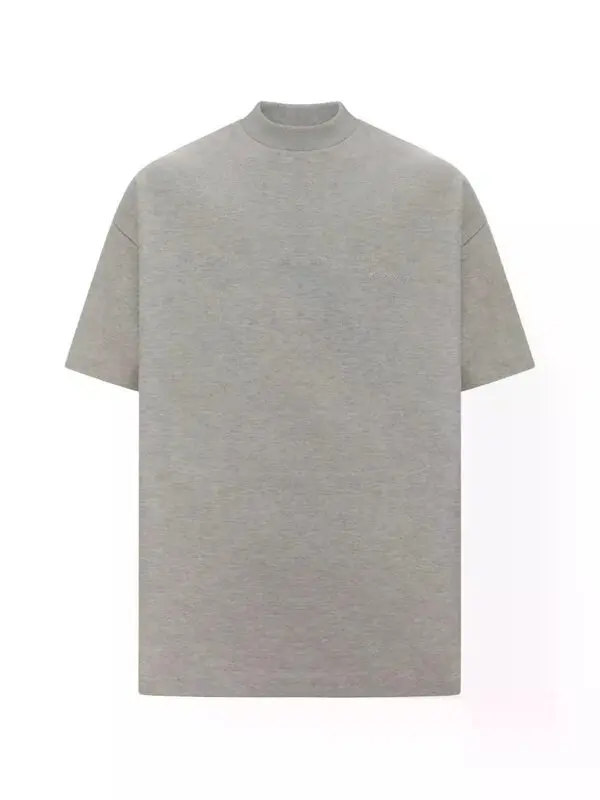 Fear Of God Signature 90s Logo-embroidered T-shirt - Grey