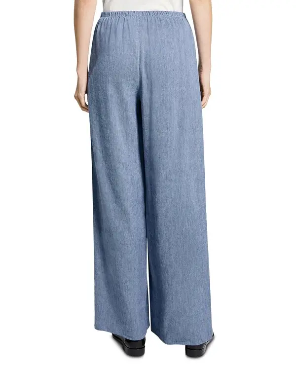 Theory Split Hem Pull On Pants