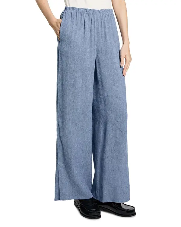 Theory Split Hem Pull On Pants