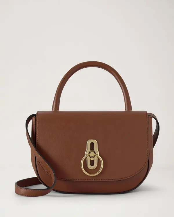Mulberry Small Amberley Top Handle - Oak