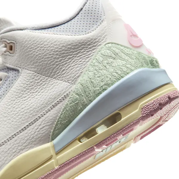 JORDAN Air 3 Retro "sail And Jade Aura" Sneakers - White