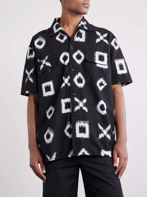 MONITALY Milano Cotton-jacquard Shirt