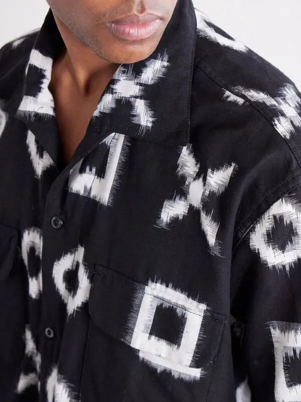 MONITALY Milano Cotton-jacquard Shirt