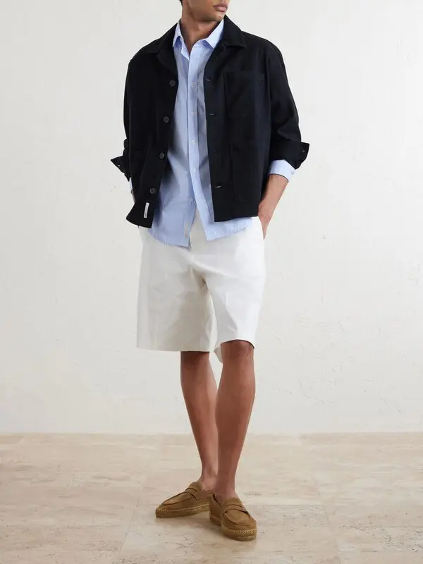 Onia Cotton-blend Twill Chore Jacket