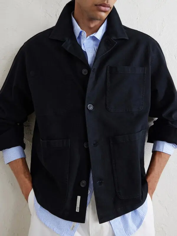 Onia Cotton-blend Twill Chore Jacket