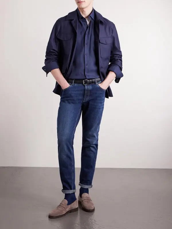Sease Hemp Shirt - Blue