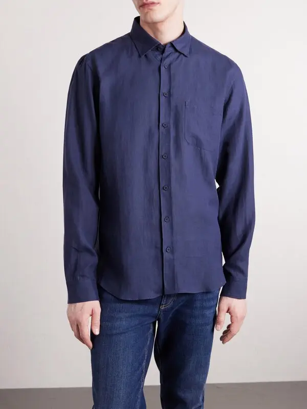 Sease Hemp Shirt - Blue