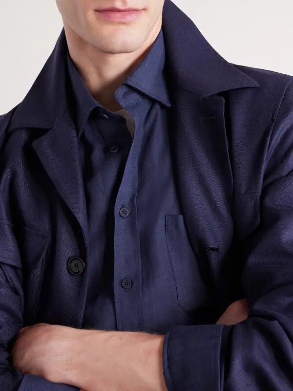 Sease Hemp Shirt - Blue
