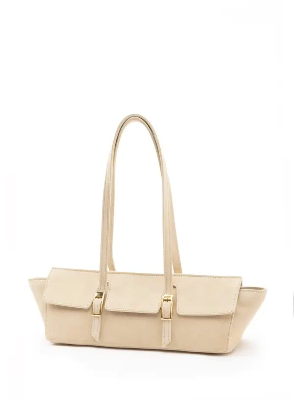 ELLEME Le Bateau Suede Shoulder Bag - Sand