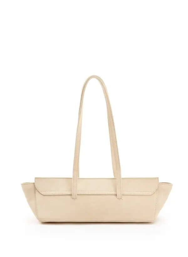 ELLEME Le Bateau Suede Shoulder Bag - Sand