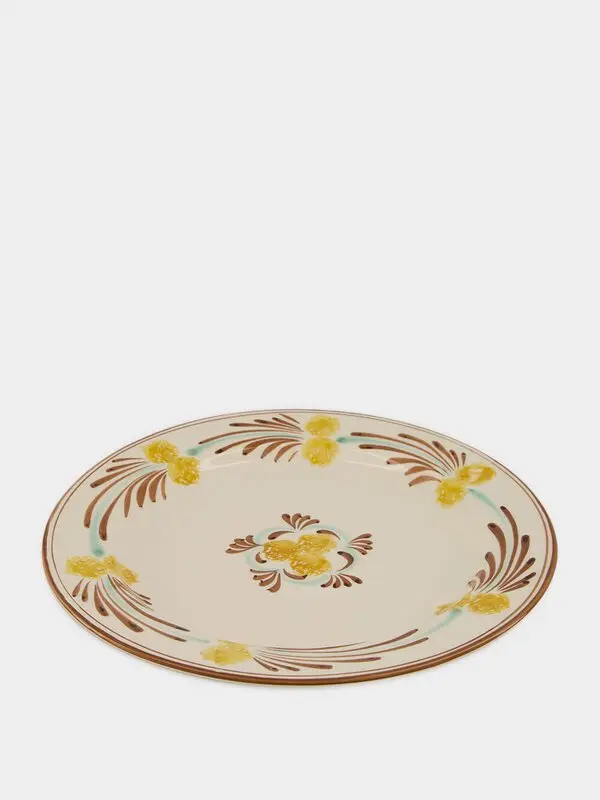 LES-OTTOMANS The Farm Ceramic Charger Plate
