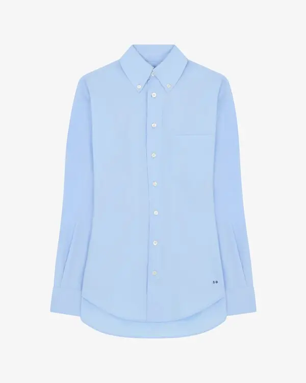 Serena Bute Johnny Fitted Shirt - Blue