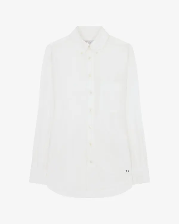 Serena Bute Johnny Fitted Shirt - White