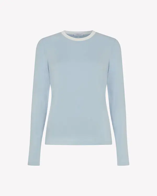 Serena Bute Long Sleeve T-shirt - Blue