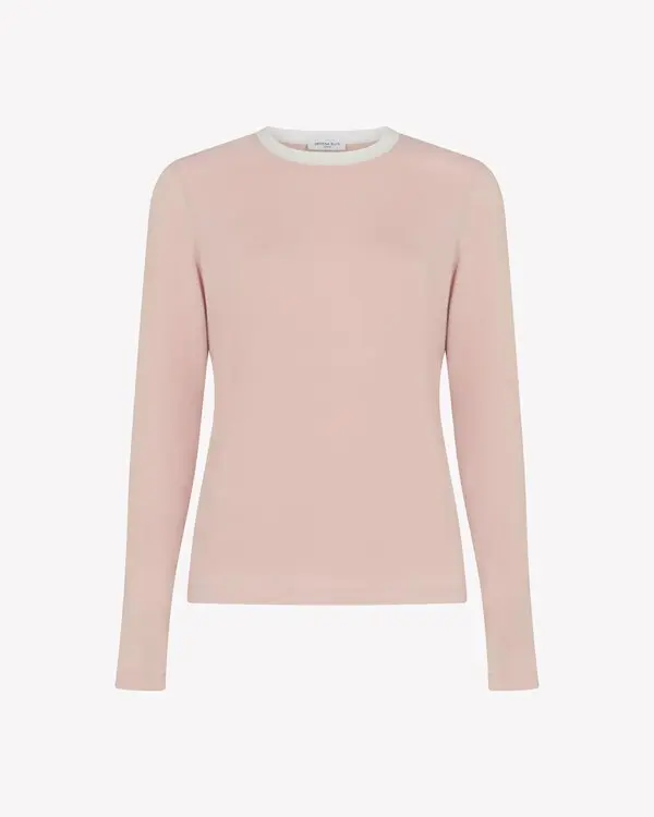 Serena Bute Jersey Long Sleeve T-shirt - Pink
