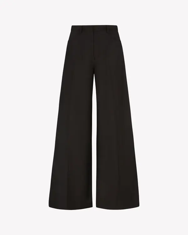 Serena Bute Wide Leg Jean - Brown