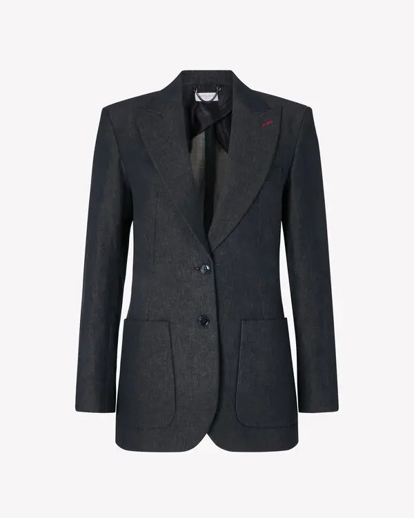 Serena Bute Fitted Single-breasted Blazer