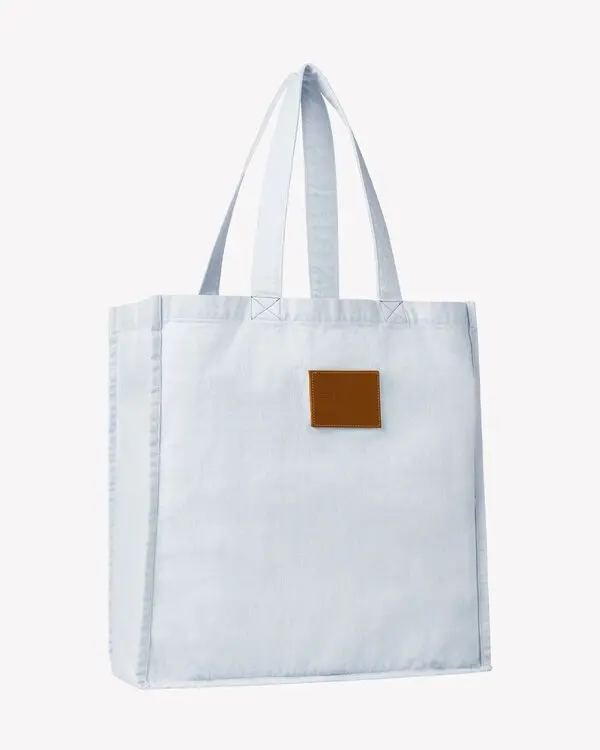 Serena Bute Denim Tote Bag - Blue