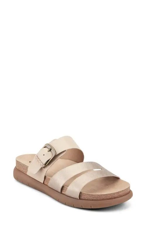 Earth Ayden Slide Sandal - Light Natural