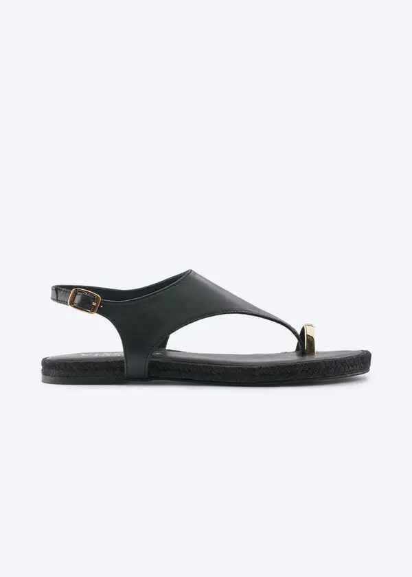 VISCATA Delmar Leather Sandal Flats