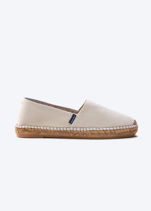 VISCATA Barceloneta Canvas Espadrille - Beige