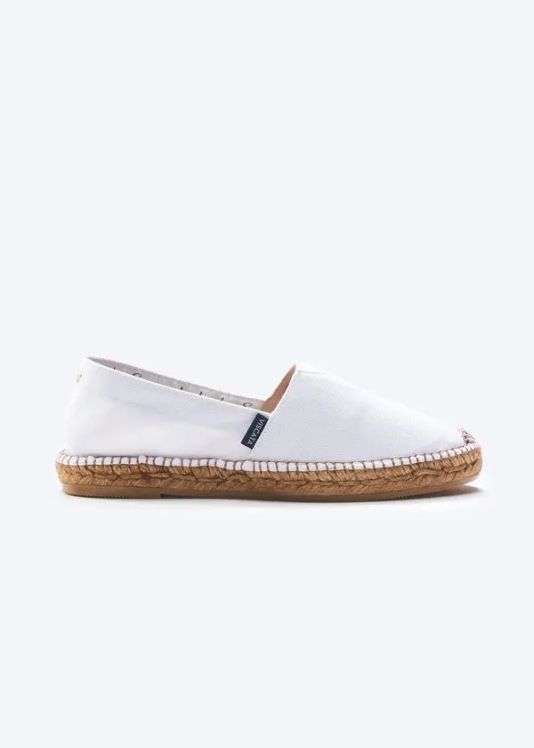 VISCATA Barceloneta Canvas Espadrille - White