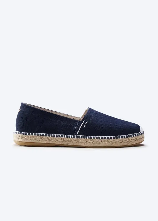 VISCATA Begur Canvas Espadrille - Navy