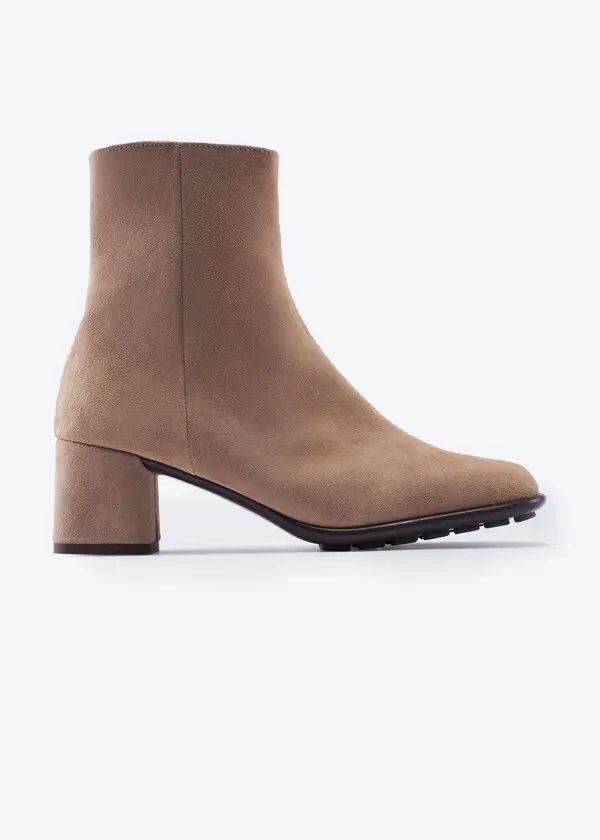 VISCATA Bergamo Suede Ankle Boots - Camel