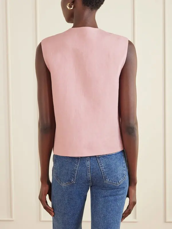 BLAZÉ MILANO Midday Sun Linen Vest