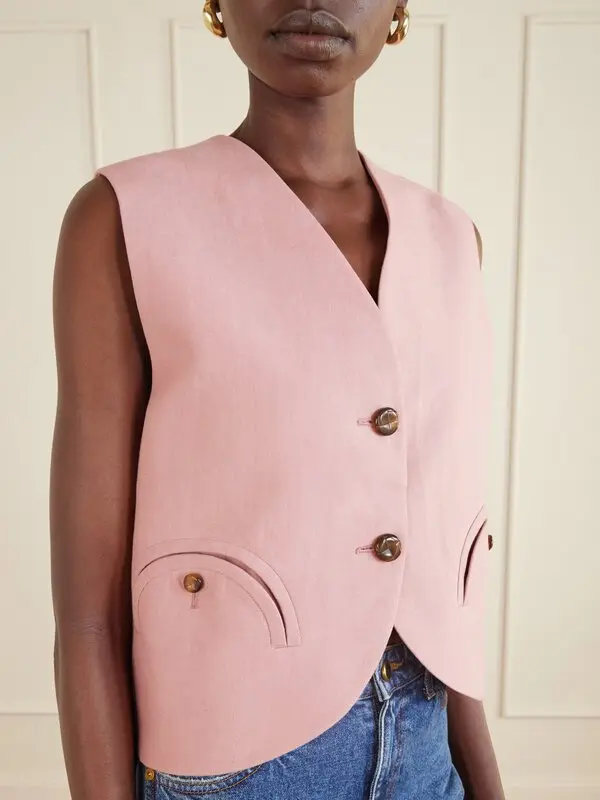BLAZÉ MILANO Midday Sun Linen Vest