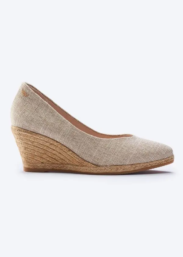 VISCATA Espadrille Wedge - Gold