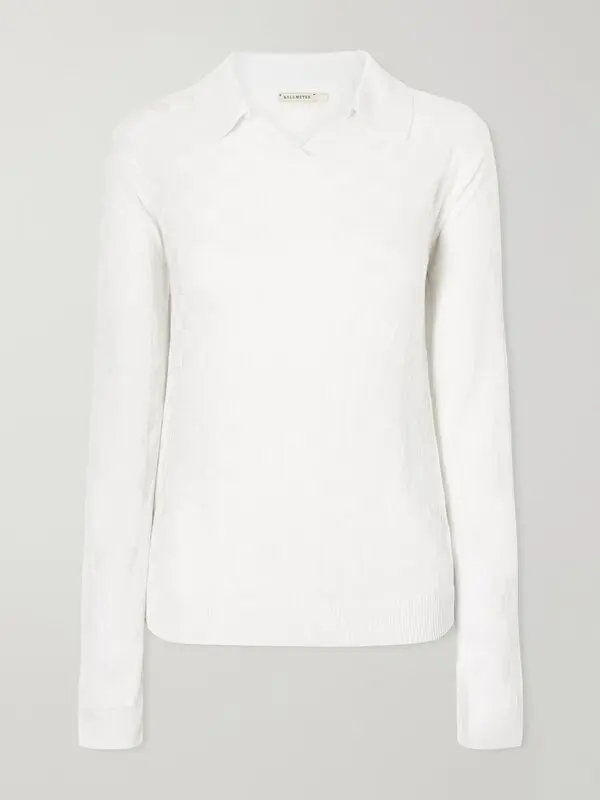 KALLMEYER Caleb Knitted Polo Sweater