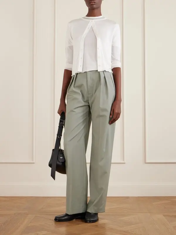 THE PARK Luna Semi-sheer Lyocell T-shirt