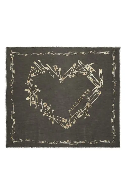 ALLSAINTS Cora Square Scarf