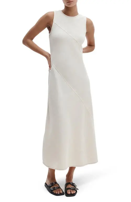 Rag & Bone Lisbon Sleeveless Maxi Dress - Ecru
