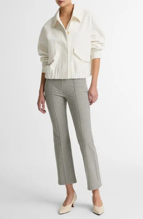 Vince Cotton Bomber Jacket - Chalk