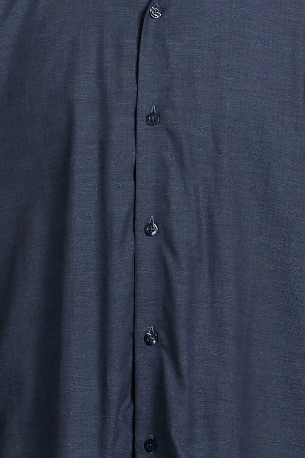Frescobol Carioca Safra Herringbone Cotton Shirt