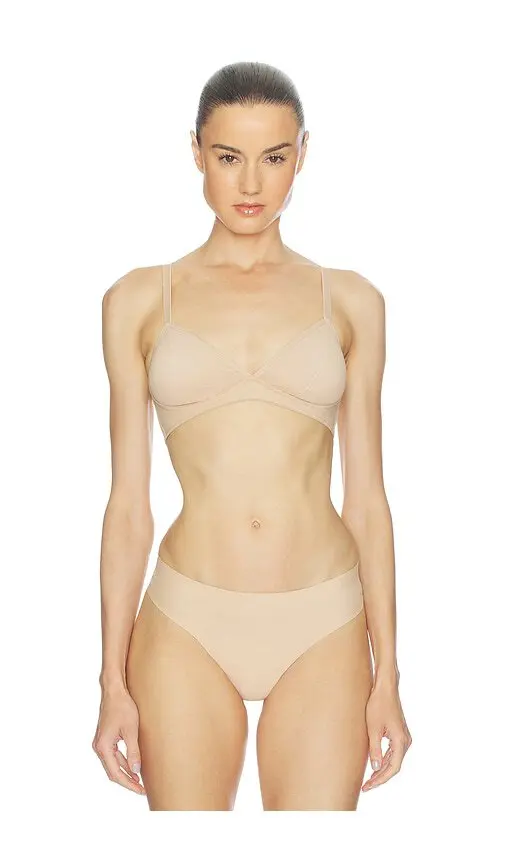 KNIX Mesh Bra In Nude - Warm Sand