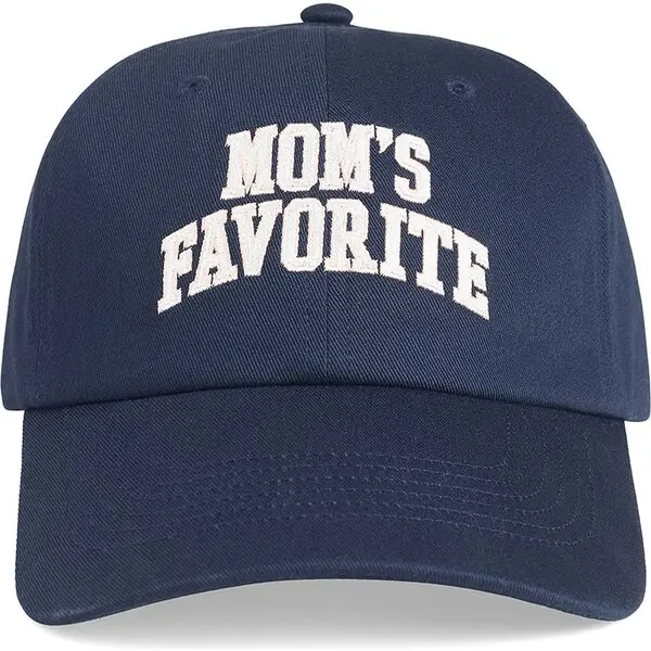 FAVORITE DAUGHTER Embroidered Baseball Cap - Navy