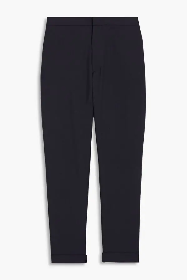 Officine Générale Joseph Tapered Wool Pants - Midnight Blue