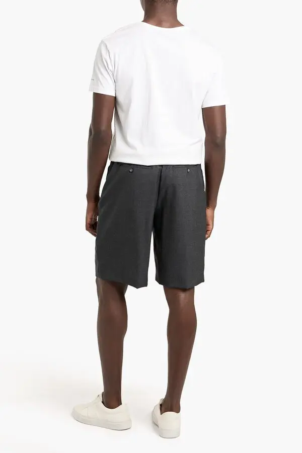 Officine Générale Hank Wool Drawstring Shorts