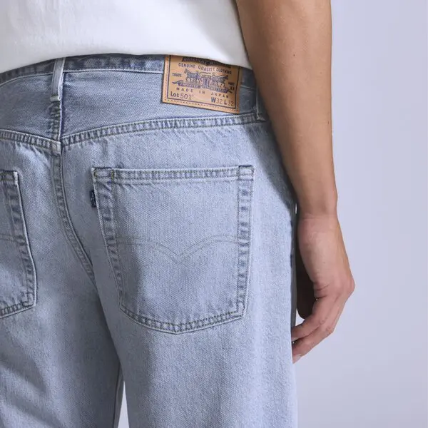 LEVI'S 1980s 501 Original Fit Jeans - Silver Peak