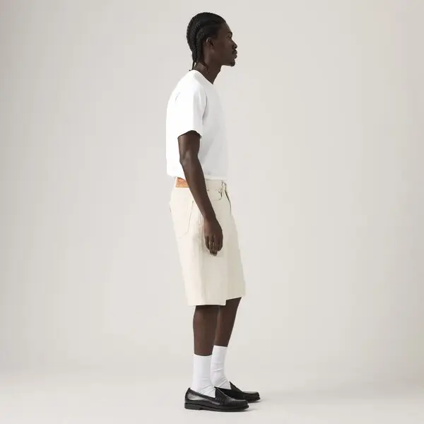 LEVI'S 469 Loose 12" Shorts - Ecru Bone
