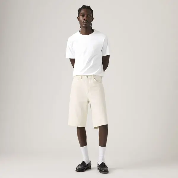 LEVI'S 469 Loose 12" Shorts - Ecru Bone