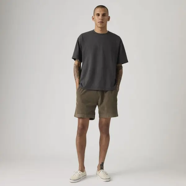 LEVI'S Easy Corduroy Shorts - Maitake Brown
