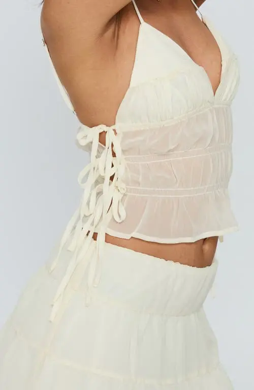 Princess Polly Halter Top And Miniskirt Set